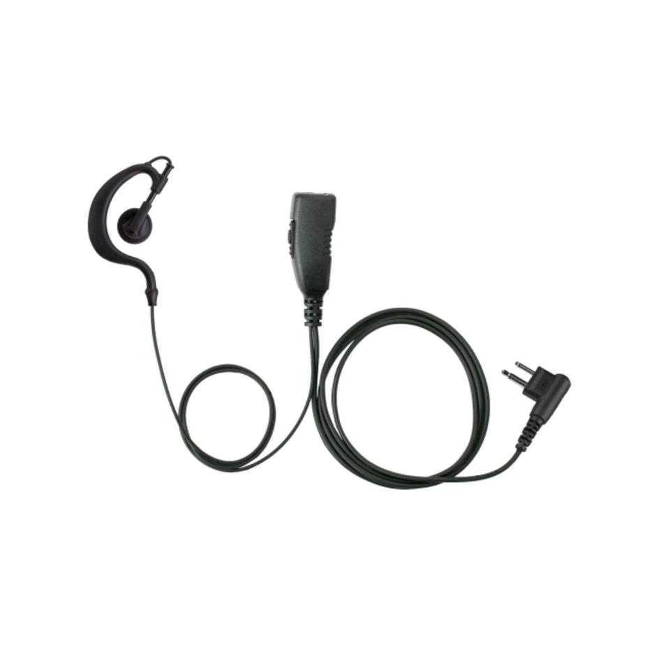 Atlantic Radio EH1WB-H4 (ECO) 1-Wire Ear Hook Earpiece with PTT/MIC ...